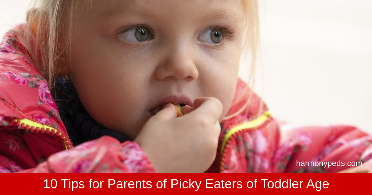 10 Tips for Parents of Picky Eaters of Toddler Age - Harmony Pediatrics ...